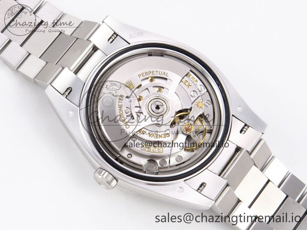 Day Date 40 SS 228236 THBF 1:1 Best Edition Ice-Blue Stick Dial on ...