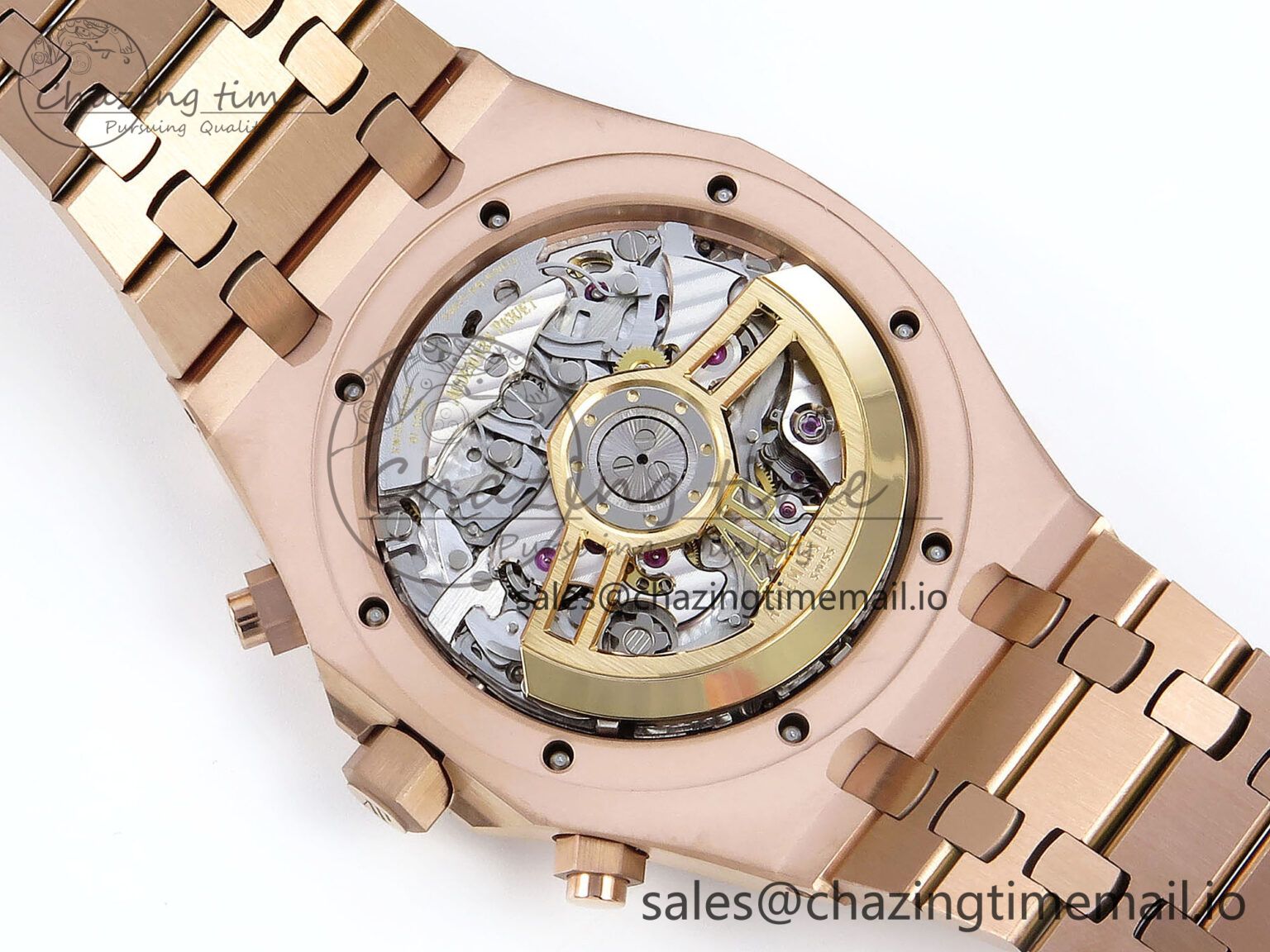 Royal Oak Chrono 26240 APSF 1:1 Best Edition Brown/RG Dial on RG ...